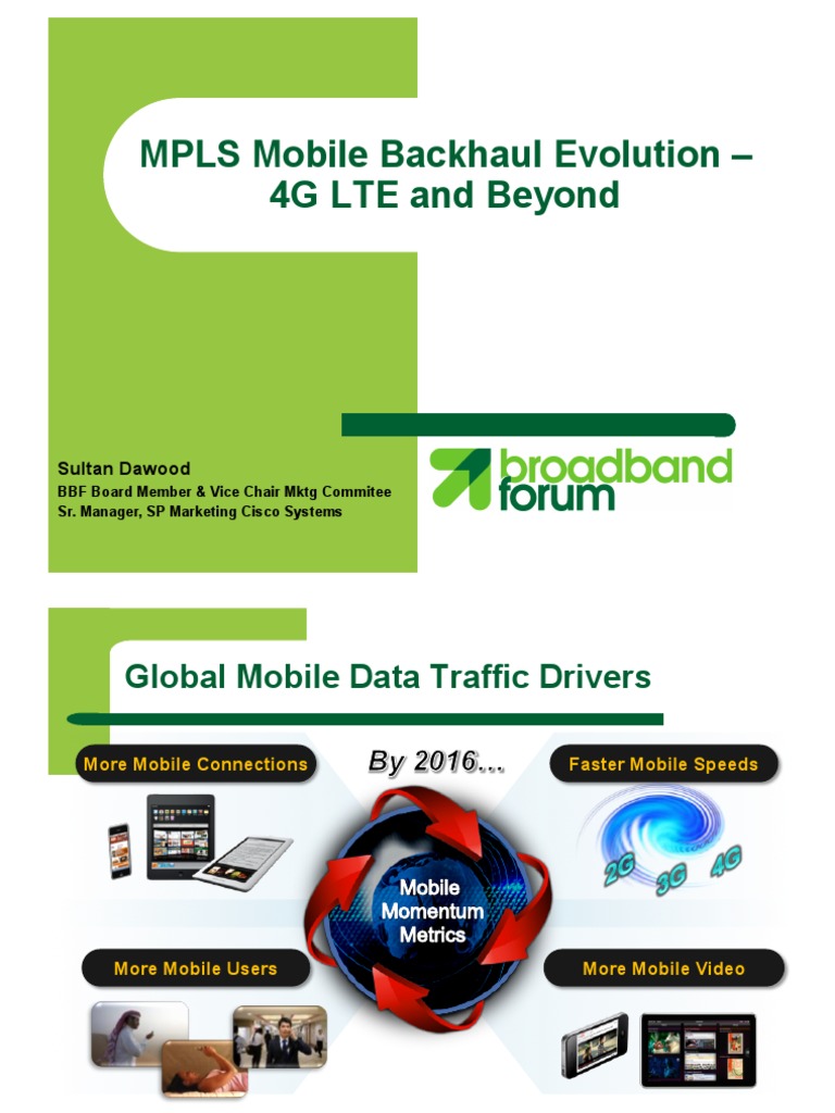 Telesemana Mobile Backhaul Presentation - Final | PDF | Networking | Multiprotocol Label Switching