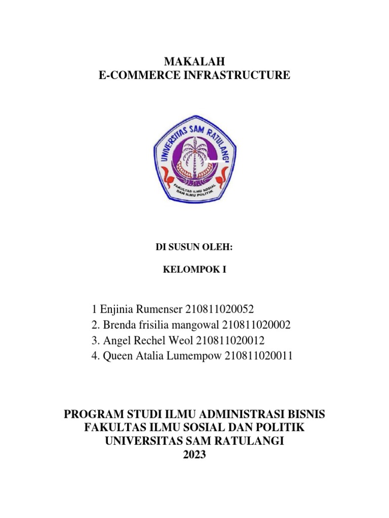 Makalah Kelompok 1 Kls (A) E-Commerce | PDF