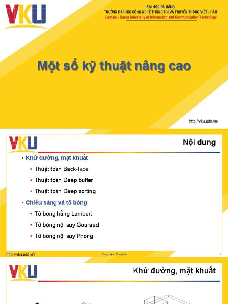 CG.05 Mot So Ky Thuat Nang Cao | PDF