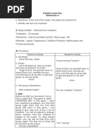 Third Quarter Lesson Plan Grade 3 | PDF