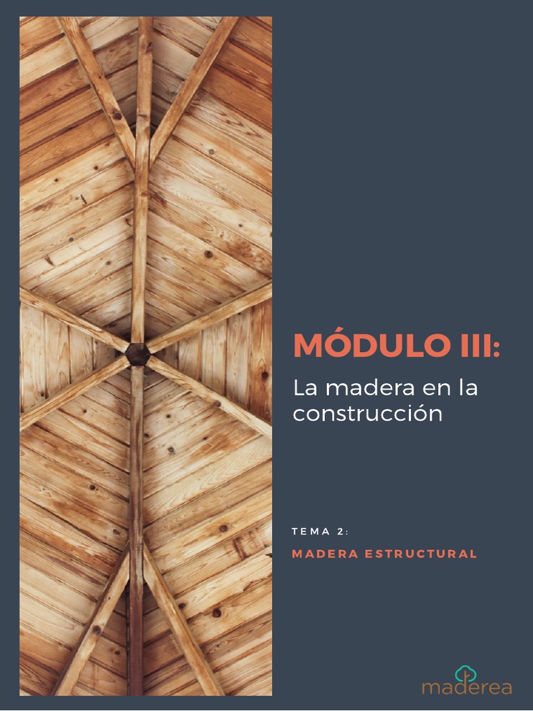 2 Madera Estructural 1 | PDF | Braguero | Madera