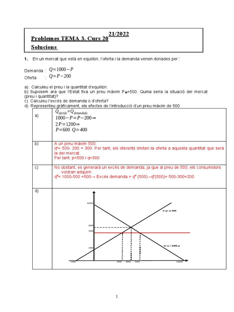 Solucions-Problemes Tema 3 | PDF