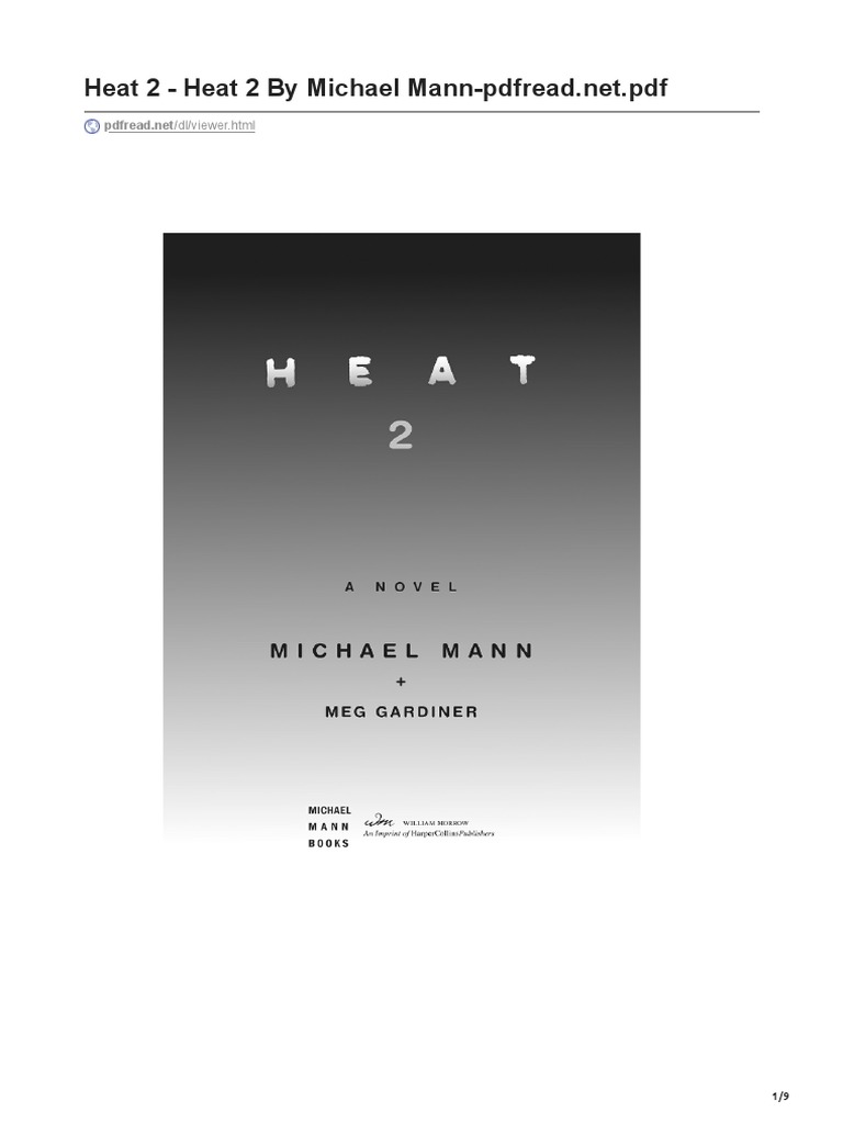 Heat 2 by Michael Mann | PDF