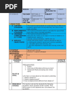 Lesson Plan For Speed | PDF | Speed | Lesson Plan