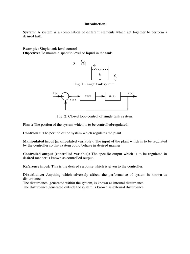 Introduction | PDF | Control Theory | Servomechanism