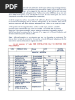 Housekeeping Supplies List | PDF | Housekeeping | Home