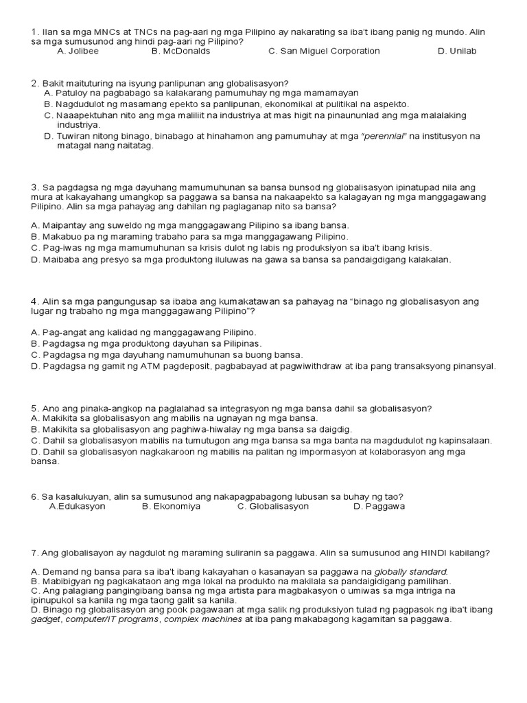 AP 10 Quiz 1 | PDF