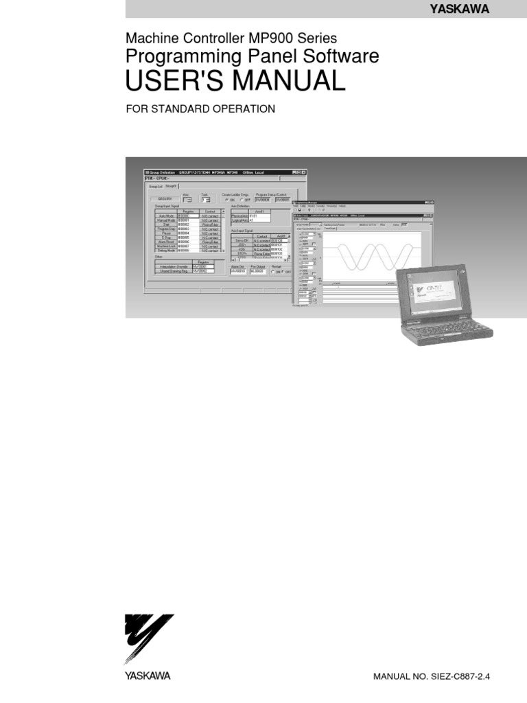 Yaskawa cp717 Programing Manual | PDF | Personal Computers | Computer File Yaskawa cp717 Programing Manual | PDF | Personal Computers | Computer File