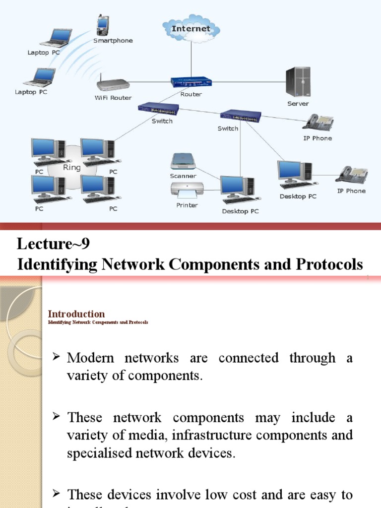 An Overview of Common Network Components, Protocols, and Concepts | PDF | Computer Network ...