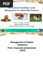 Rabies Policies and Procedures | PDF | Rabies | Injection (Medicine)