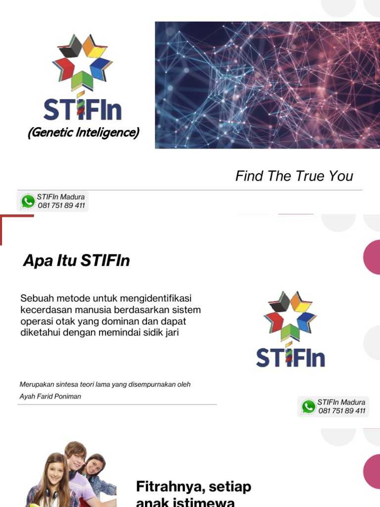 Metode STIFIn untuk Identifikasi Kecerdasan | PDF