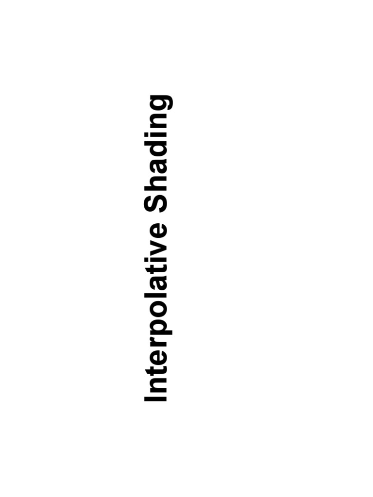 Graphics Shading Techniques | PDF | Computer Aided Design | Multidimensional Signal Processing