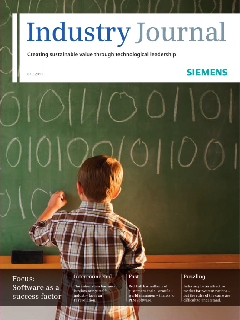 Siemens Industry Journal | PDF | Product Lifecycle | Automation