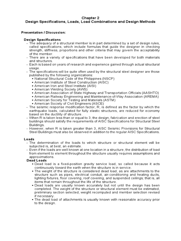 Chapter-2 (Steel Design) | PDF | Strength Of Materials | Reliability ...
