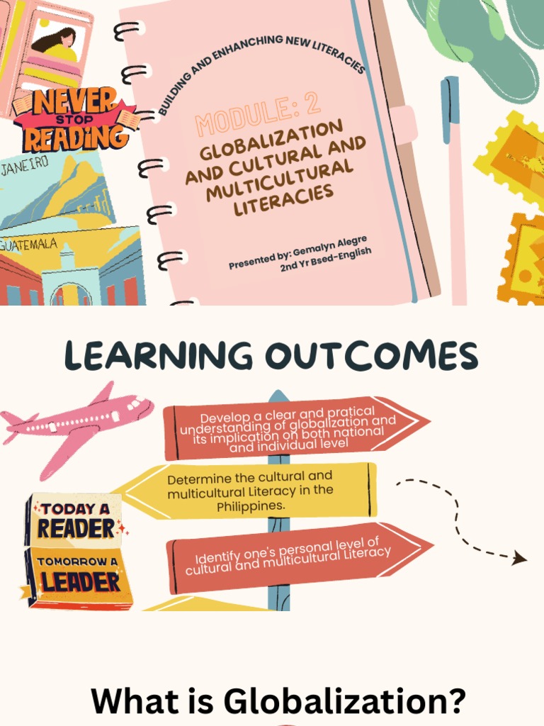 Module2 - Globalization and Cultural and Multicultural Literacies | PDF | Literacy ...