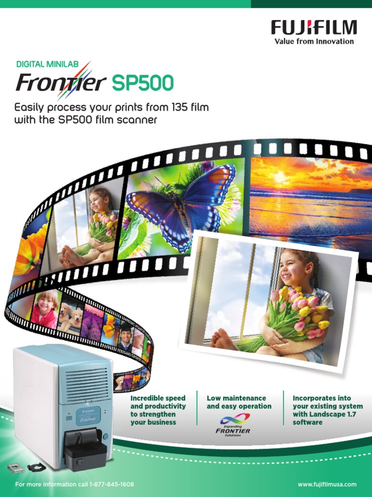 Easily Process Your Prints From 135 Film With The SP500 | PDF | Image Scanner | Vision