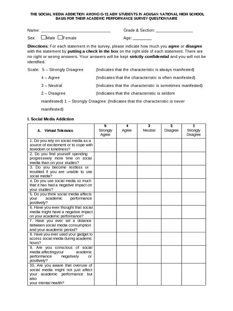 G 3 Practical Research Survey Questionnaire | PDF G 3 Practical Research Survey Questionnaire | PDF