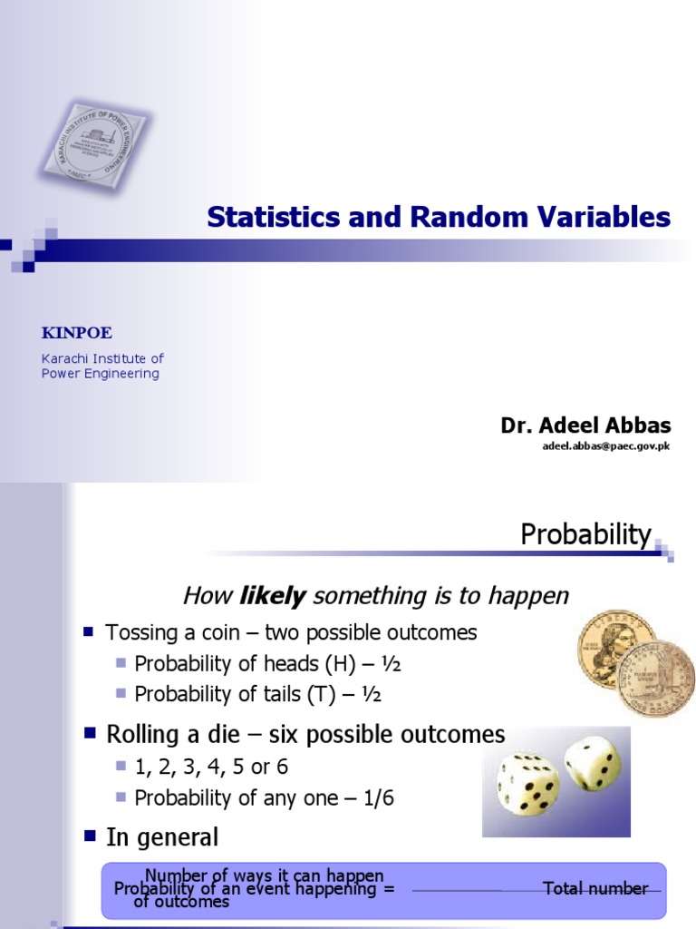 Lecture5 6 | PDF | Probability | Mathematics
