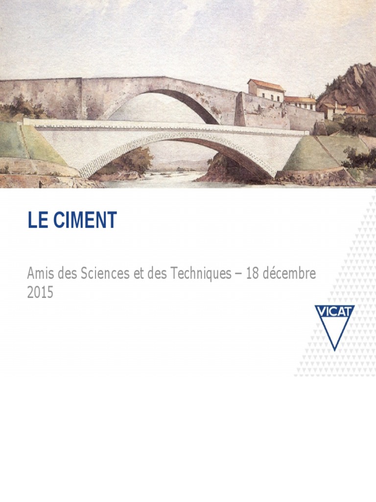 Le Ciment | PDF | Ciment | Chaux
