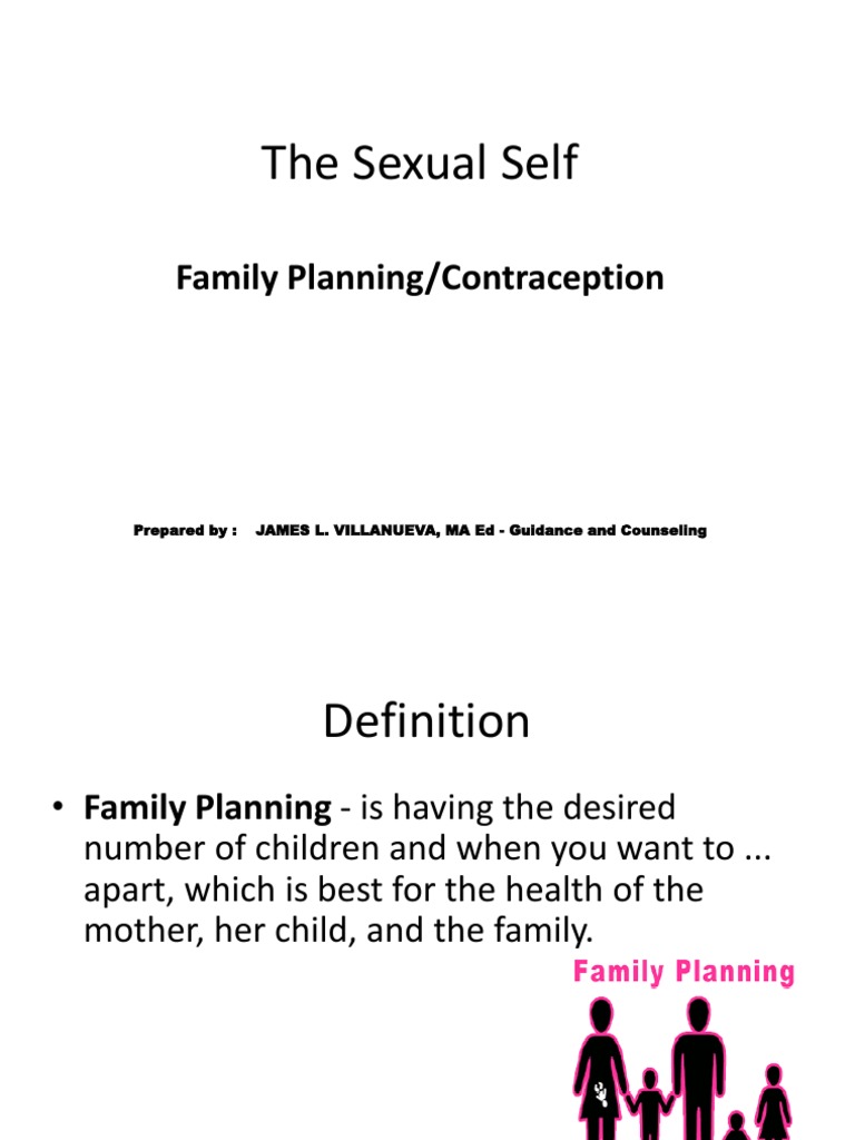 Family Planning: Methods and Benefits | PDF | Family Planning | Birth ...