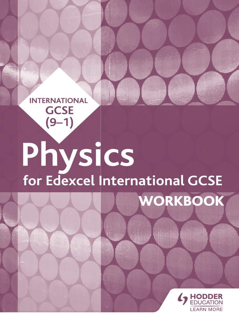 Edexcel International GCSE Physics Workbook Nick England, Nicky | PDF ...