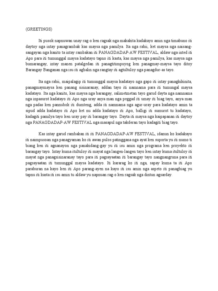 Christmas Message | PDF