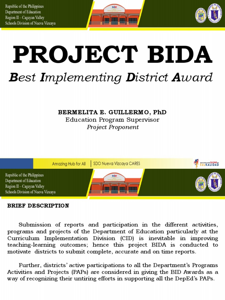 Project BIDA | PDF