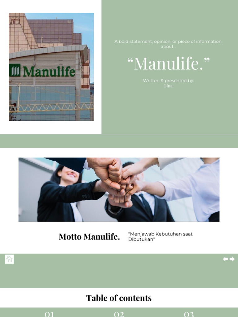 Ekonomi Gina - Manulife | PDF | Karier & Perkembangan | Pengembangan Diri