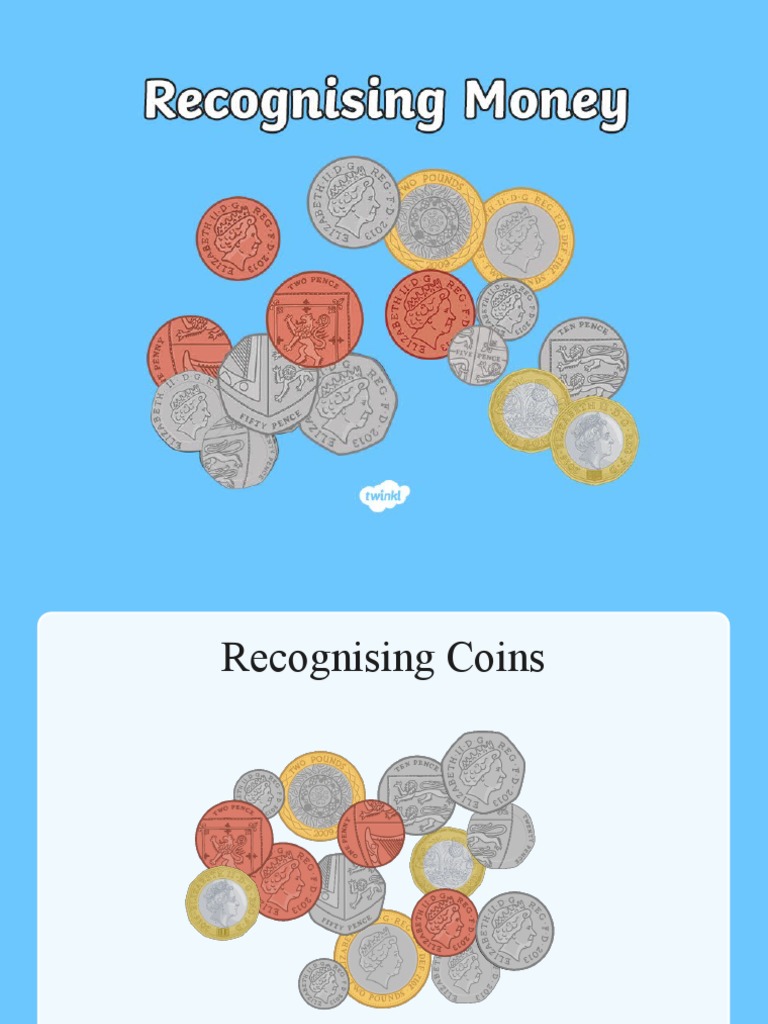 Recognising UK Coins and Notes | PDF | Numismatics | Coins