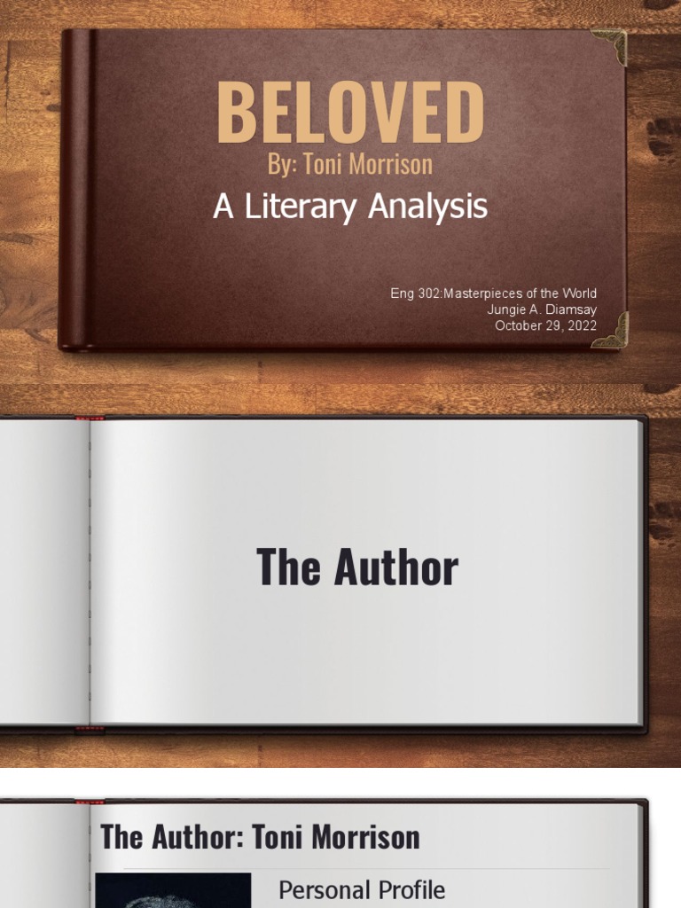 Literary Analysis: Toni Morrison's Beloved | PDF