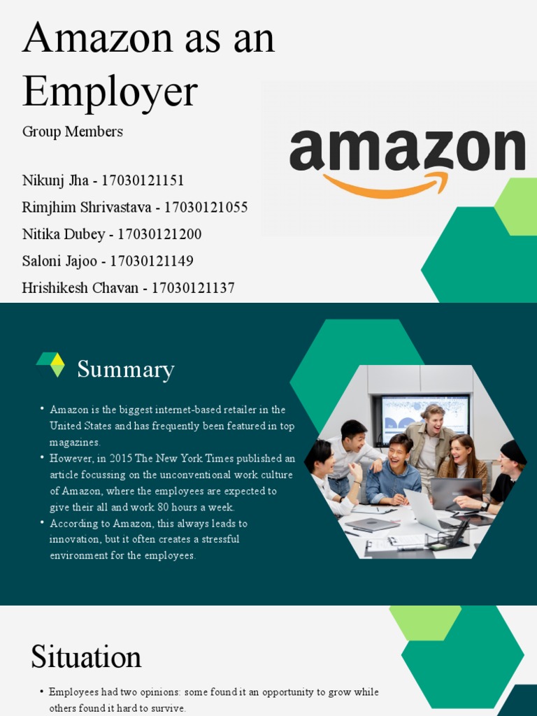 Amazon As An Employer Case Study | PDF | Employment | Cognitive Science