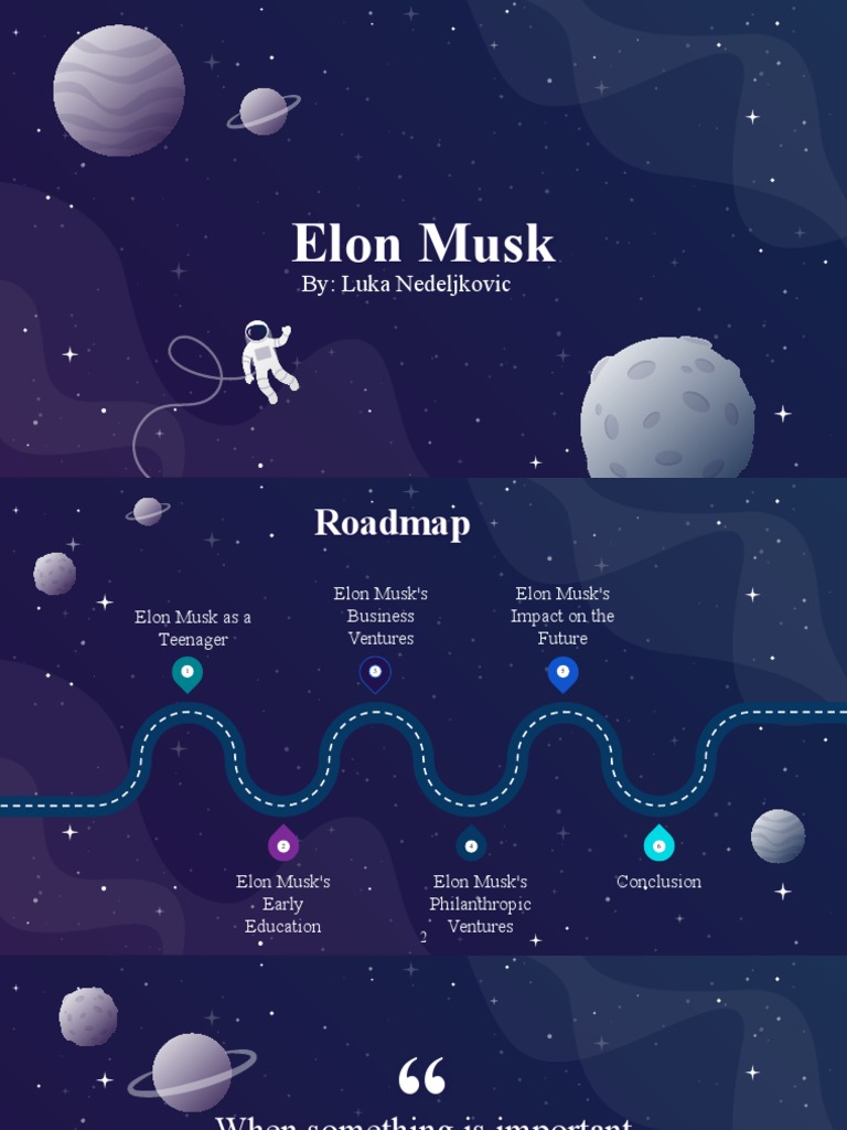 Elon Musk | PDF | Elon Musk