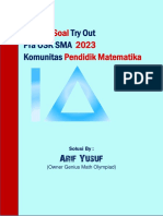 Soal Dan Pembahasan OSNP Matematika SMA 2024 | PDF