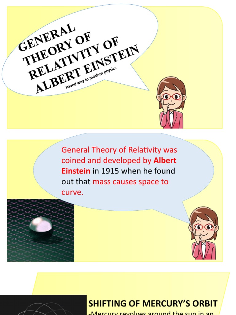General Theory of Relativity | PDF
