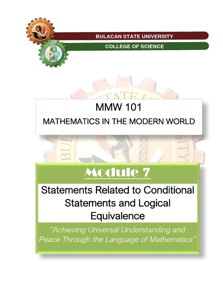 Conditional Statements and Equivalence | PDF | Truth | Logic