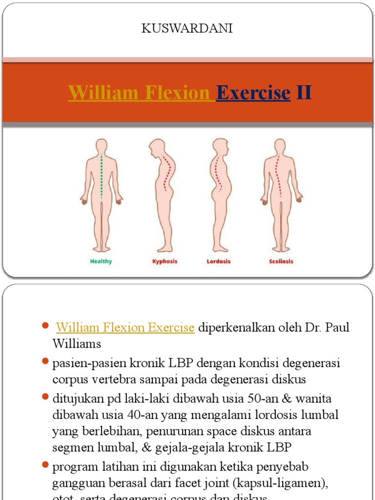 William Flexion Exercise II | PDF