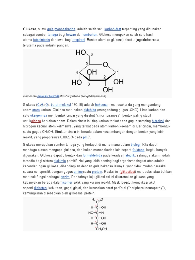 Glukosa | PDF