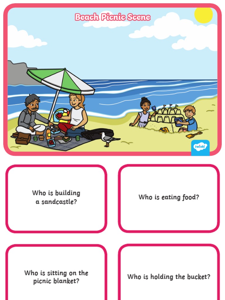 Beach Picnic Scene | PDF