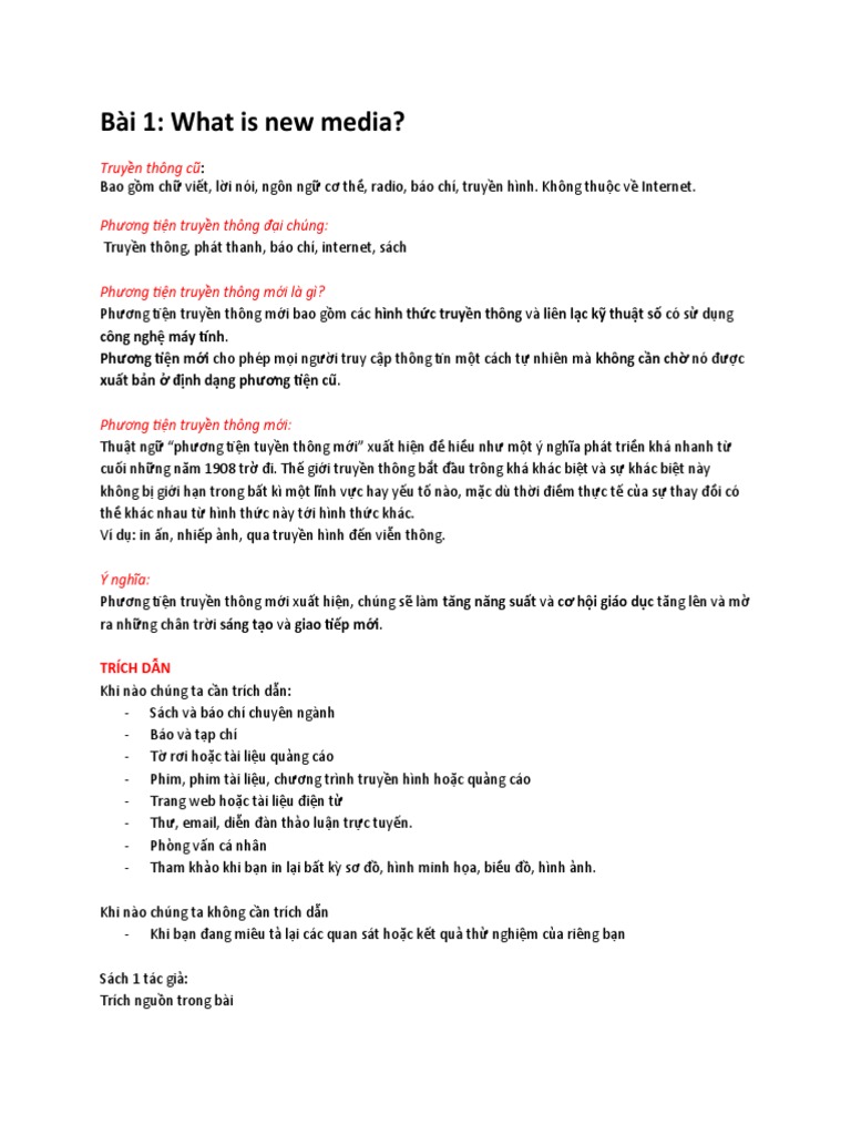 What Is New Media | PDF