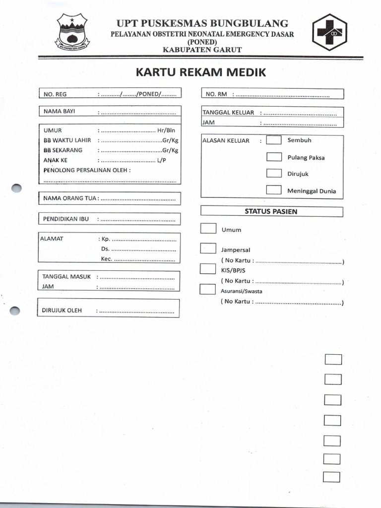Rekam Medik Bayi | PDF
