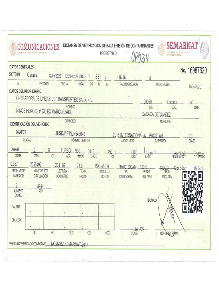 Ejemplos de Tarjetas de Circulación | PDF
