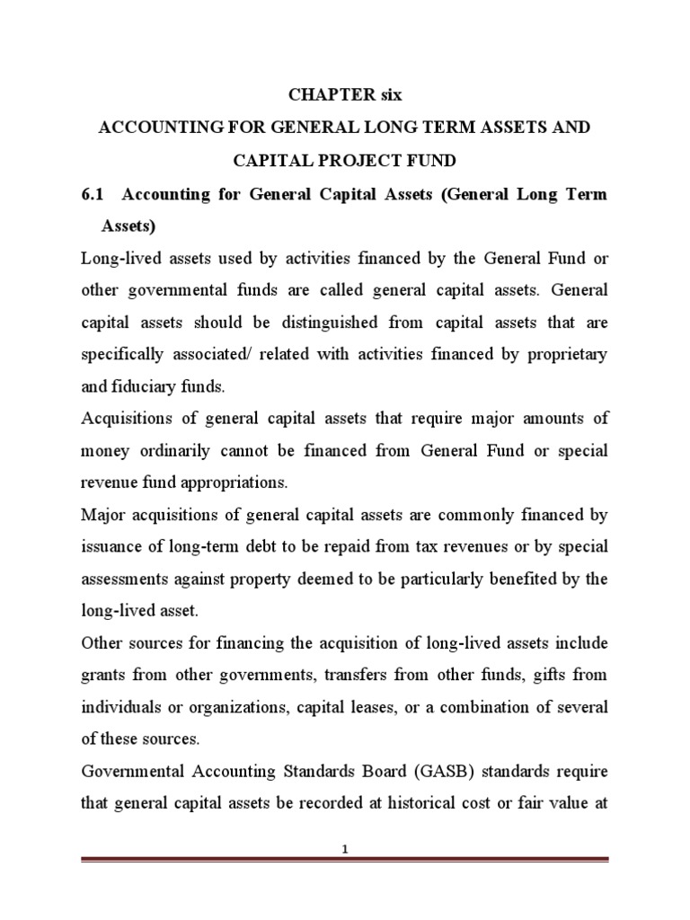 GNP CHP 6 | PDF | Fund Accounting | Expense