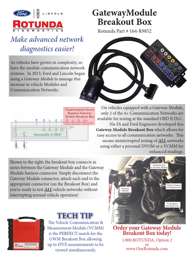 Ford Gateway Module Breakout Box | PDF | Business | Technology ...