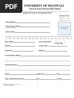 QCHP CV Template | PDF