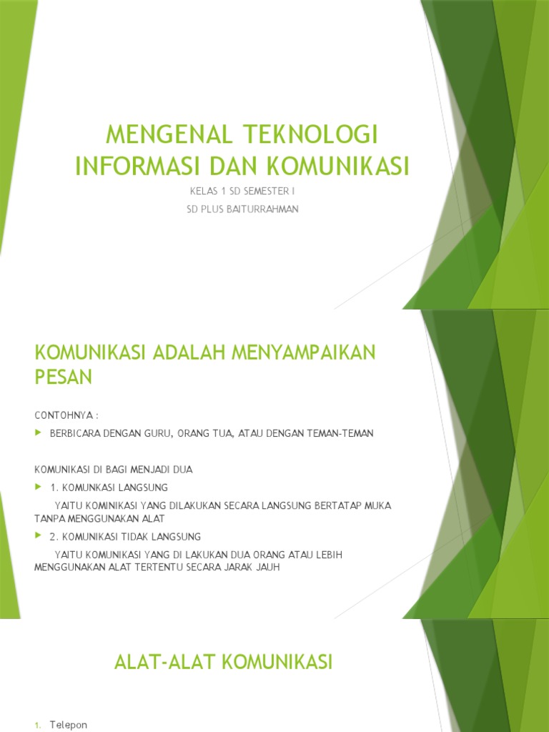 Mengenal Teknologi Informasi Dan Komunikasi | PDF | Ilmu Sosial | Teknologi & Rekayasa