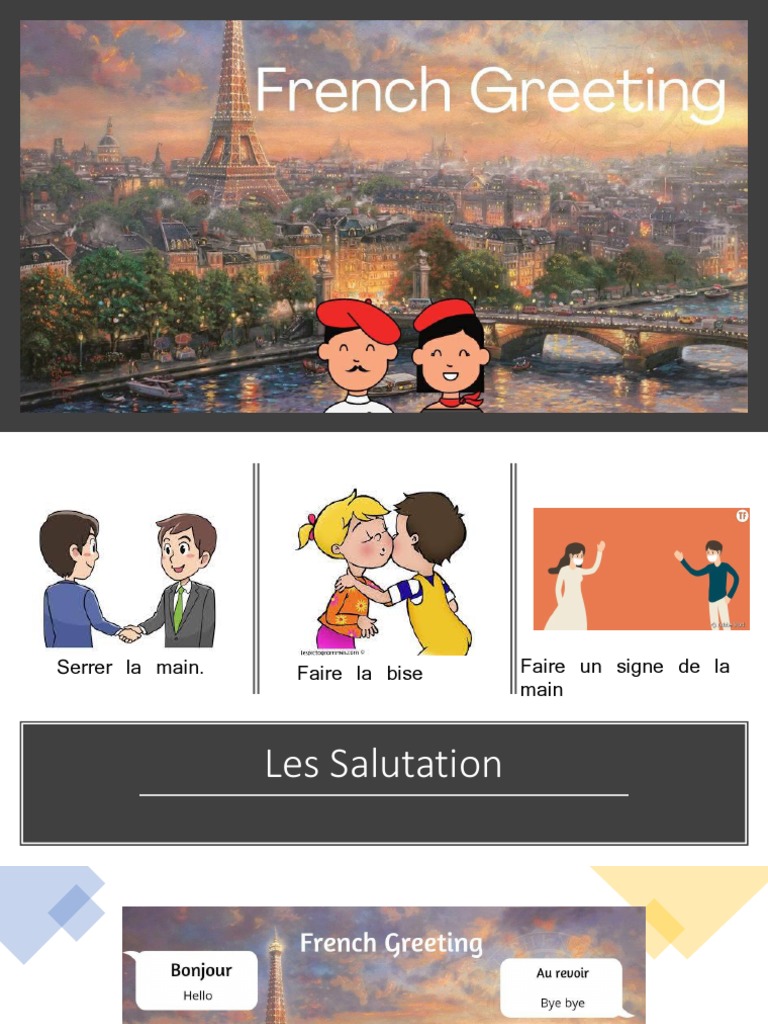Salutations en anglais : Guide pratique | PDF