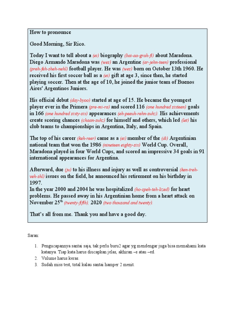 Maradona: A Life in Football | PDF | Diego Maradona | Association ...