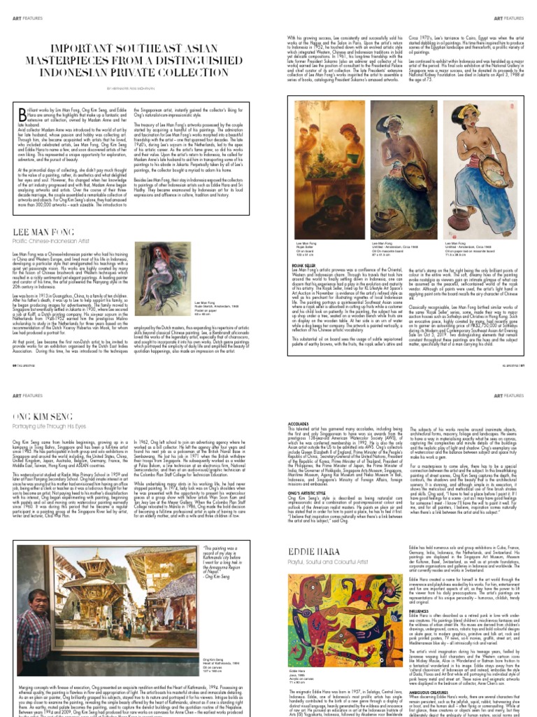 Ong Kim Seng | PDF | The Arts