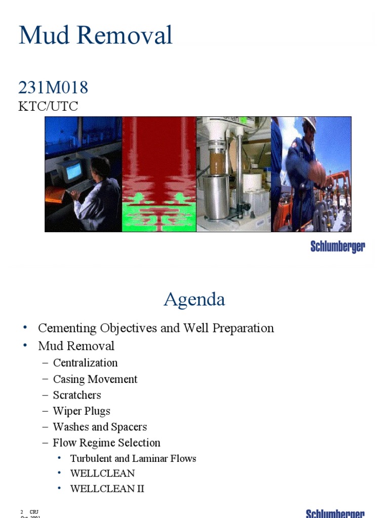 Master Mud Removal 231M018 | PDF | Casing (Borehole) | Fluid Dynamics