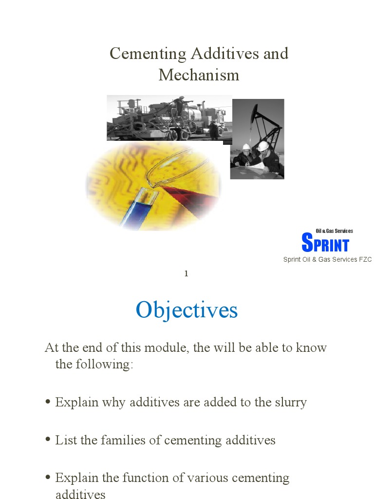 Cementing Additives Overview | PDF | Silicon Dioxide | Filtration
